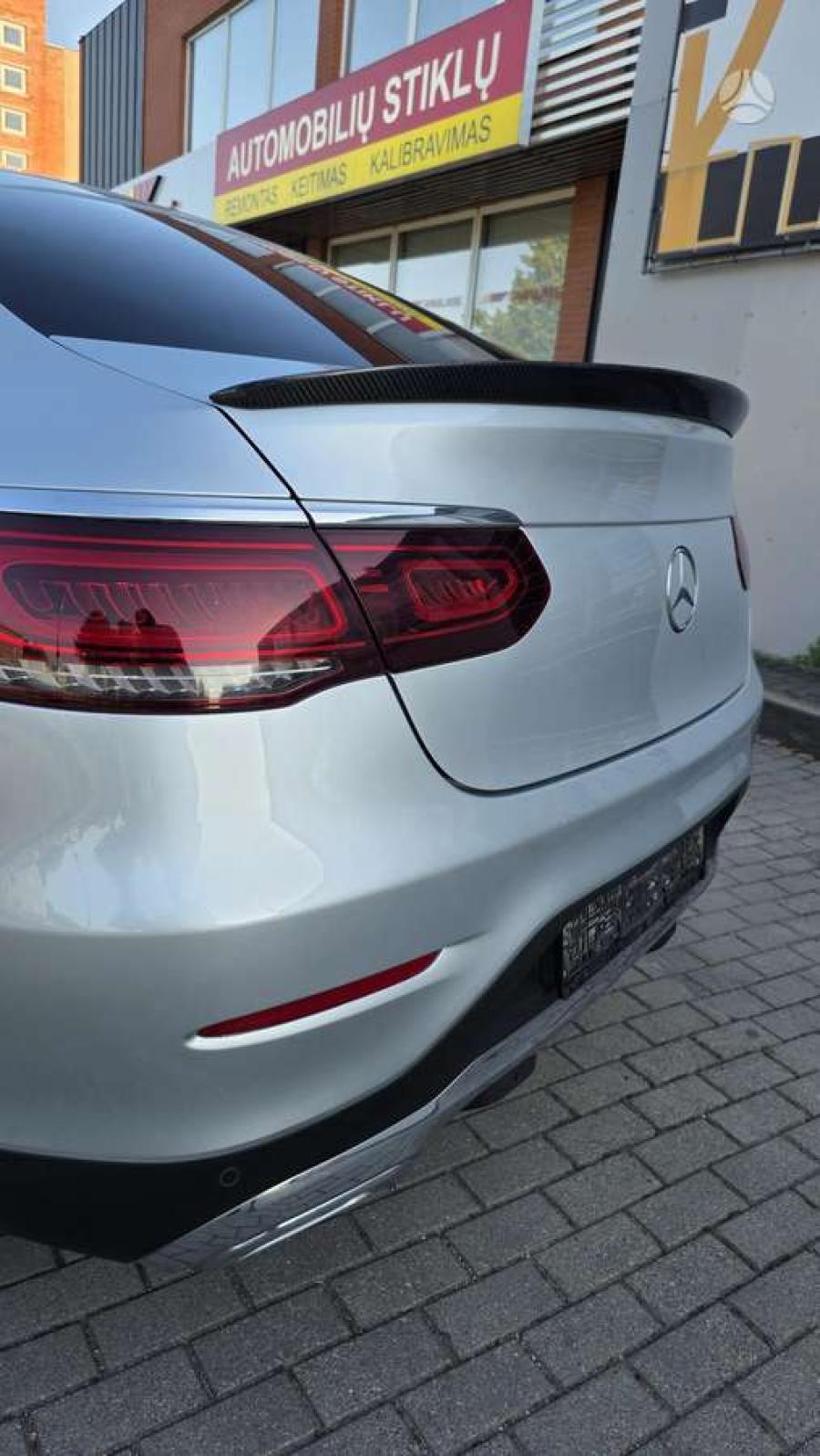 Pelēks Mercedes-Benz GLC 300 2020 Šauļi, ar dzinēja tilpumu 1.95 L un nobraukumu 205 tūkst. km par 33950 €, foto 22 vietnē AUTOMOTO.COM.LV
