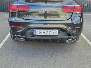 Grey Mercedes-Benz GLC 300 2020 in Kaunas, with an engine capacity of 1.95 L and mileage of 145 thousand km for 25400 €, photo 11 on AUTOMOTO.COM.LV