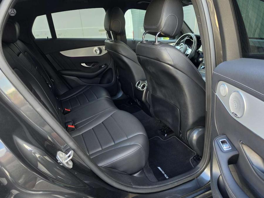 Grey Mercedes-Benz GLC 300 2020 in Kaunas, with an engine capacity of 1.95 L and mileage of 145 thousand km for 25400 €, photo 32 on AUTOMOTO.COM.LV