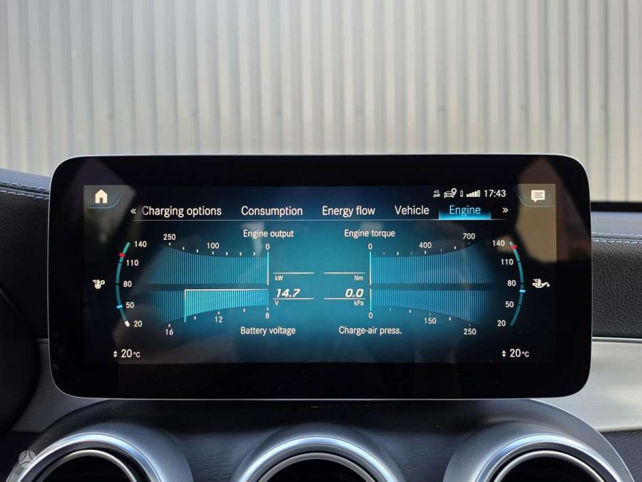 Pelēks Mercedes-Benz GLC 300 2020 Kauņa, ar dzinēja tilpumu 1.95 L un nobraukumu 145 tūkst. km par 25400 €, foto 47 vietnē AUTOMOTO.COM.LV