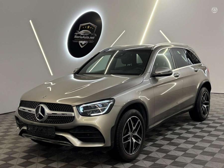 Серый Мерседес GLC 300 2020 в Мариямполе, объемом двигателя 1.99 л и пробегом 73 тыс. км за 28950 €, фото 10 на AUTOMOTO.COM.LV