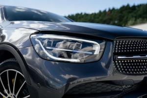 Grey Mercedes-Benz GLC 300 2020 in Vilnius, with an engine capacity of 1.99 L and mileage of 124 thousand km for 30900 €, photo 7 on AUTOMOTO.COM.LV