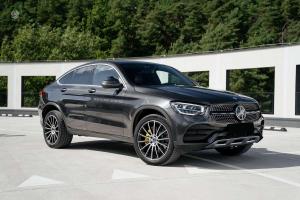 Grey Mercedes-Benz GLC 300 2020 in Vilnius, with an engine capacity of 1.99 L and mileage of 124 thousand km for 30900 €, photo 9 on AUTOMOTO.COM.LV