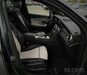 Grey Mercedes-Benz GLC 300 2021 in Vilnius, with an engine capacity of 2.00 L and mileage of 169 thousand km for 35999 €, photo 17 on AUTOMOTO.COM.LV