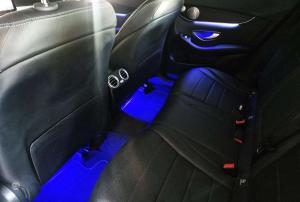 Pelēks Mercedes-Benz GLC 300 2021 Kauņa, ar dzinēja tilpumu 1.99 L un nobraukumu 92 tūkst. km par 29500 €, foto 24 vietnē AUTOMOTO.COM.LV