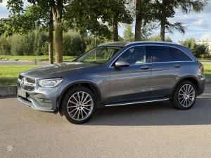 Pelēks Mercedes-Benz GLC 300 2021 Panevēža, ar dzinēja tilpumu 1.95 L un nobraukumu 119 tūkst. km par 26900 €, foto  vietnē AUTOMOTO.COM.LV