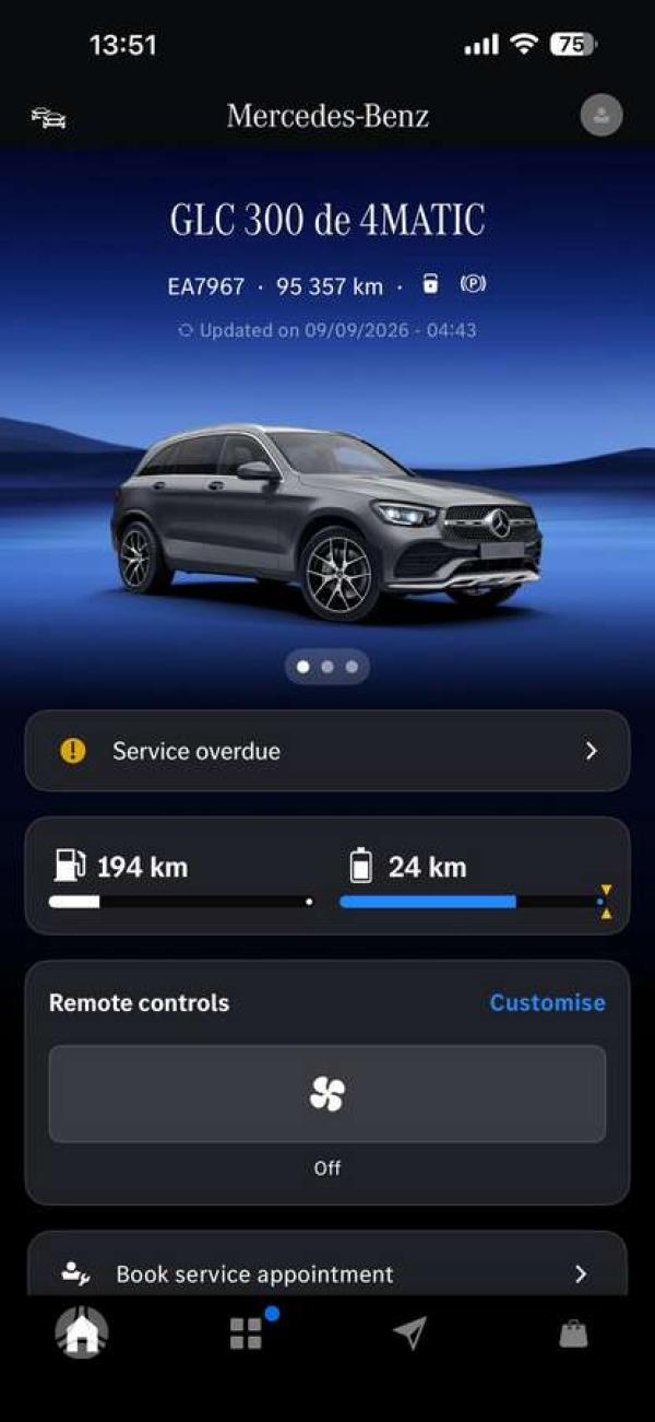 Mercedes-Benz GLC 300 2021 Kauņa vietnē Pelēks Mercedes-Benz GLC 300 2021 Kauņa, ar dzinēja tilpumu 1.95 L un nobraukumu 95 tūkst. km par 33500 €, foto 4 vietnē AUTOMOTO.COM.LV