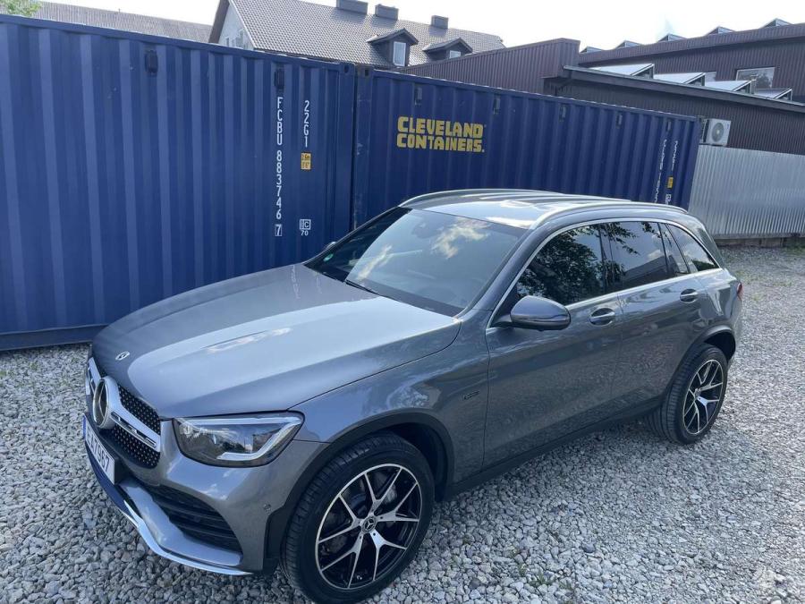 Pelēks Mercedes-Benz GLC 300 2021 Kauņa, ar dzinēja tilpumu 1.95 L un nobraukumu 95 tūkst. km par 33500 €, foto 9 vietnē AUTOMOTO.COM.LV