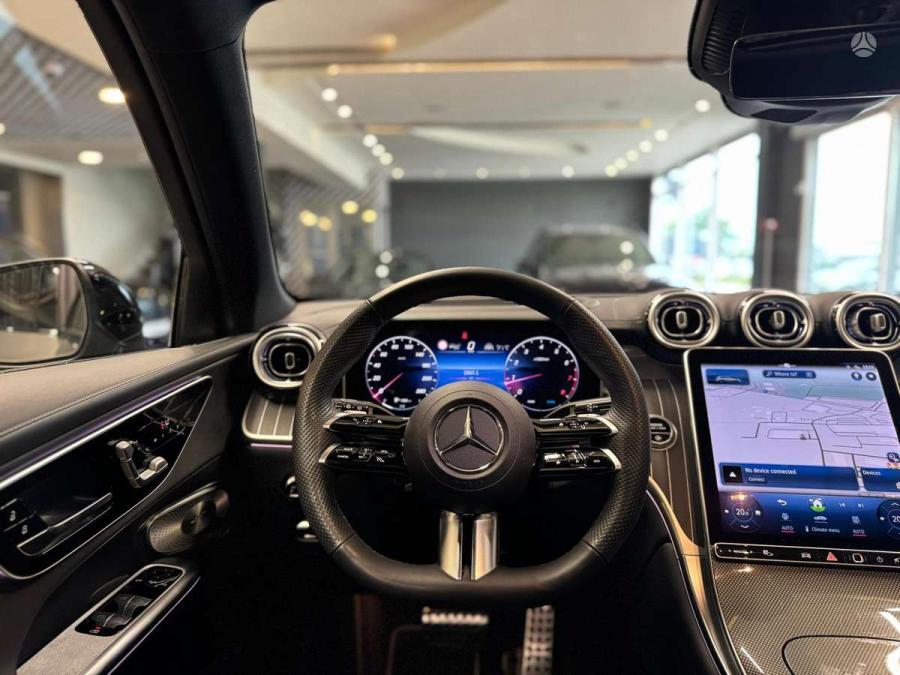 Серый Мерседес GLC 300 2023 в Рига, объемом двигателя 2.00 л и пробегом 63 тыс. км за 53590 €, фото 21 на AUTOMOTO.COM.LV
