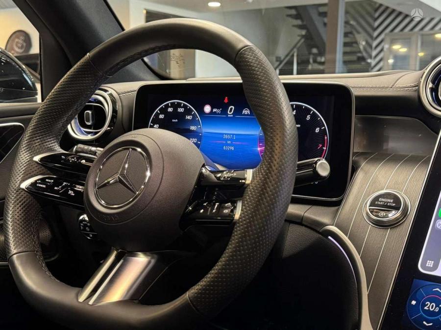 Серый Мерседес GLC 300 2023 в Рига, объемом двигателя 2.00 л и пробегом 63 тыс. км за 53590 €, фото 25 на AUTOMOTO.COM.LV