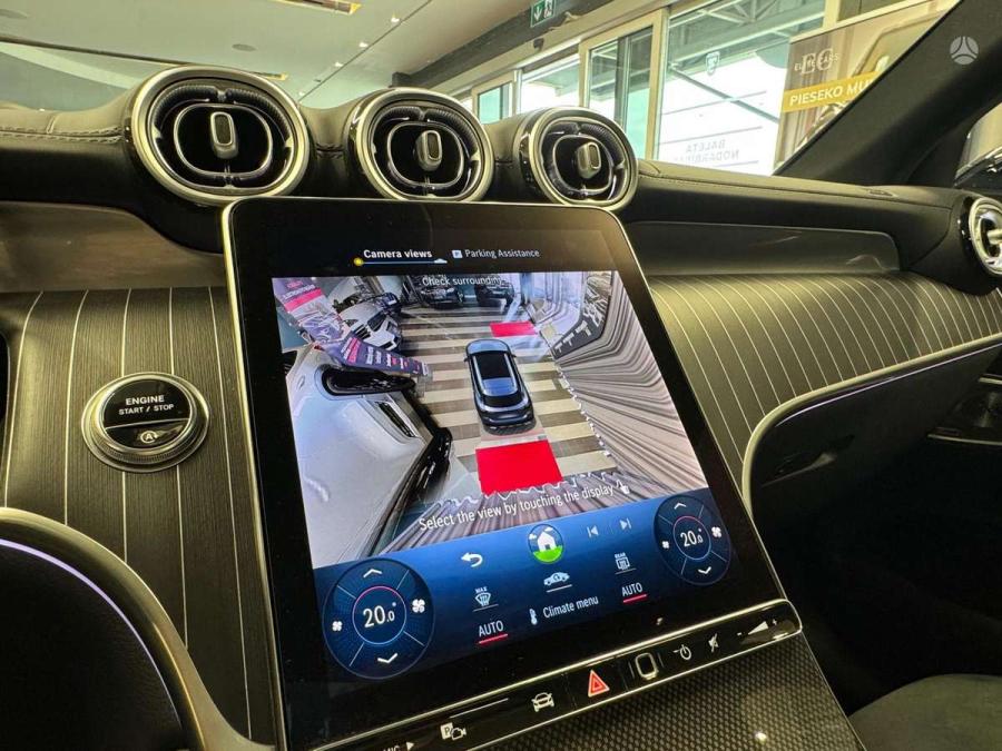 Серый Мерседес GLC 300 2023 в Рига, объемом двигателя 2.00 л и пробегом 63 тыс. км за 53590 €, фото 29 на AUTOMOTO.COM.LV