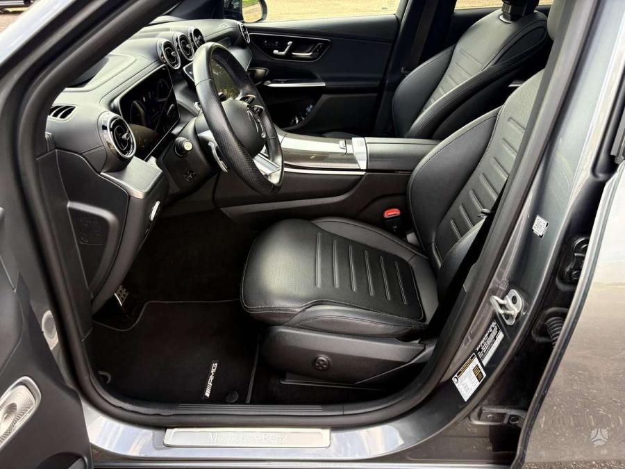 Grey Mercedes-Benz GLC 300 2023 in Kaunas, with an engine capacity of 2.00 L and mileage of 69 thousand km for 48900 €, photo 18 on AUTOMOTO.COM.LV