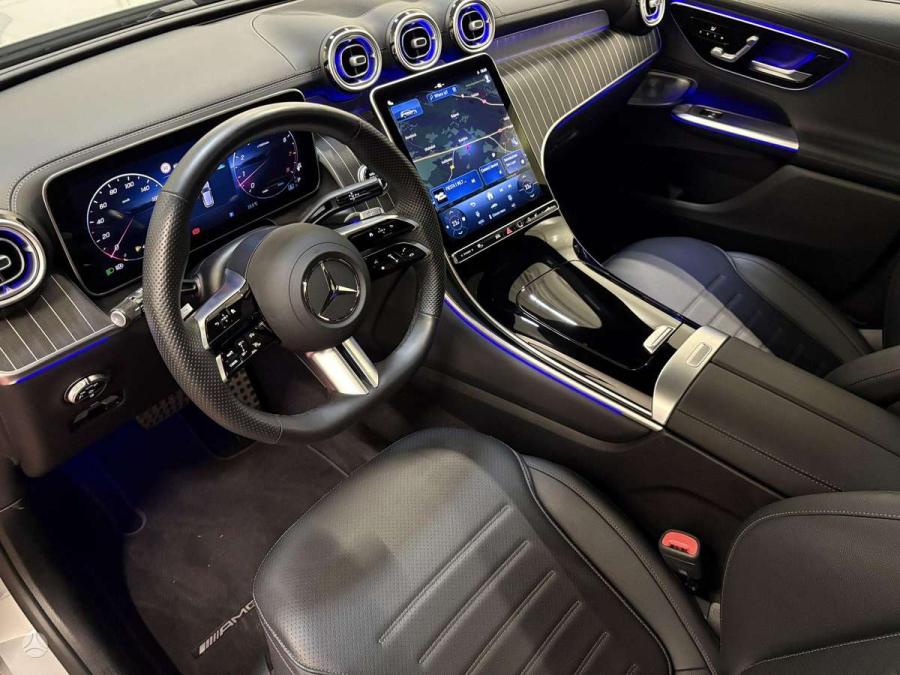 Pelēks Mercedes-Benz GLC 300 2024 Viļņa, ar dzinēja tilpumu 2.00 L un nobraukumu 25 tūkst. km par 55990 €, foto 12 vietnē AUTOMOTO.COM.LV