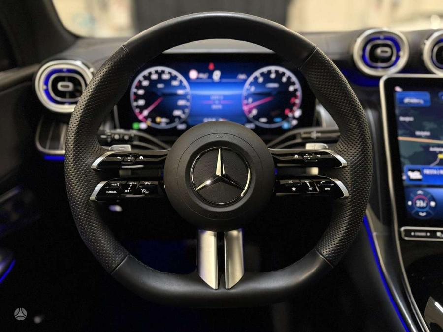 Pelēks Mercedes-Benz GLC 300 2024 Viļņa, ar dzinēja tilpumu 2.00 L un nobraukumu 25 tūkst. km par 55990 €, foto 22 vietnē AUTOMOTO.COM.LV