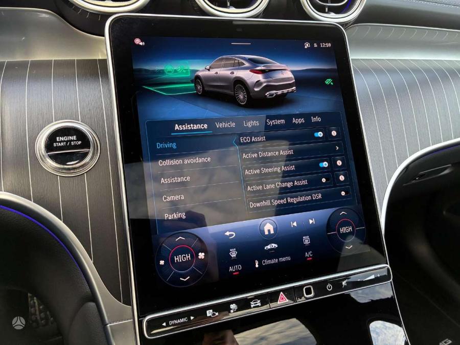 Серый Мерседес GLC 300 2025 в Вильнюс, объемом двигателя 2.00 л и пробегом 10 тыс. км за 91600 €, фото 23 на AUTOMOTO.COM.LV