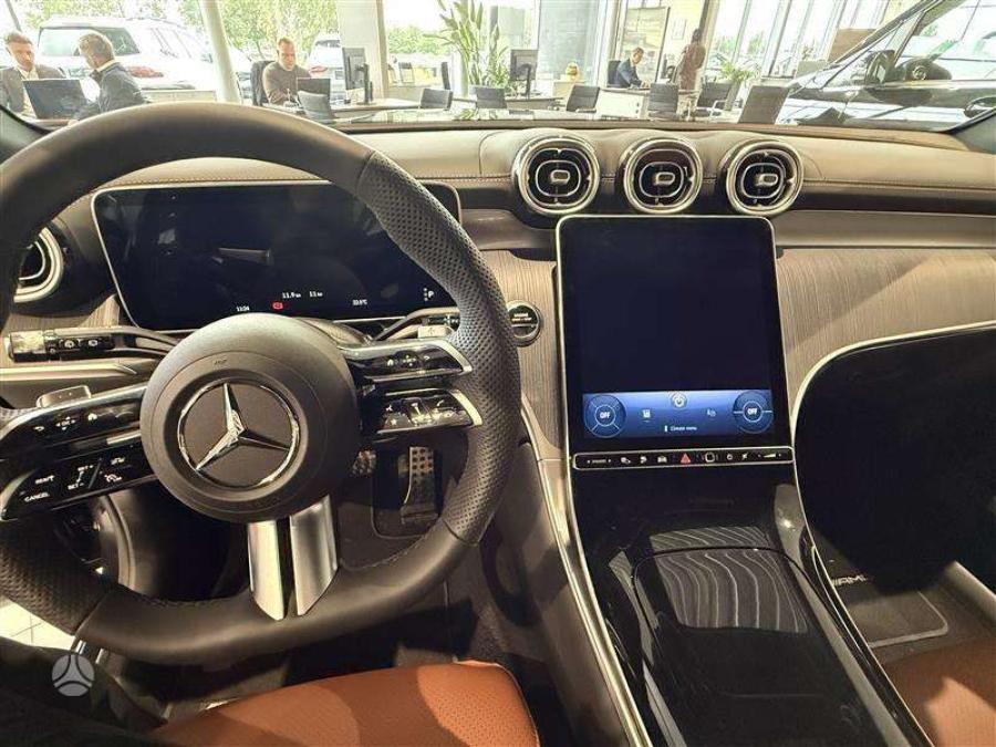 Grey Mercedes-Benz GLC 300 2026 in Kaunas, with an engine capacity of 2.00 L and mileage of 0 thousand km for 80405 €, photo 9 on AUTOMOTO.COM.LV