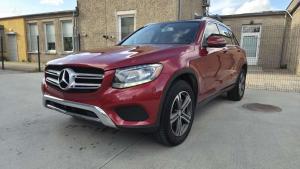 Red Mercedes-Benz GLC 300 2016 in Klaipeda, with an engine capacity of 2.00 L and mileage of 184 thousand km for 14500 €, photo  on AUTOMOTO.COM.LV