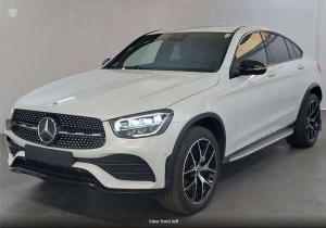 White Mercedes-Benz GLC 300 2021 in Alytus, with an engine capacity of 2.00 L and mileage of 118 thousand km for 43000 €, photo  on AUTOMOTO.COM.LV