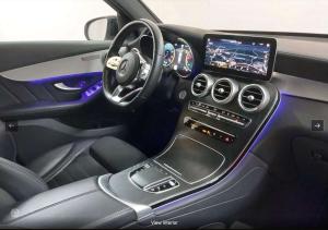 White Mercedes-Benz GLC 300 2021 in Alytus, with an engine capacity of 2.00 L and mileage of 118 thousand km for 43000 €, photo 5 on AUTOMOTO.COM.LV