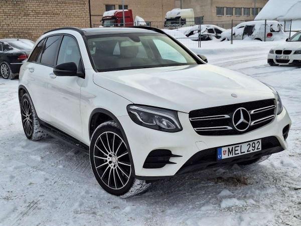 Balts Mercedes-Benz GLC 300 2017 Viļņa, ar dzinēja tilpumu 1.99 L un nobraukumu 152 tūkst. km par 19500 €, foto 1 vietnē AUTOMOTO.COM.LV
