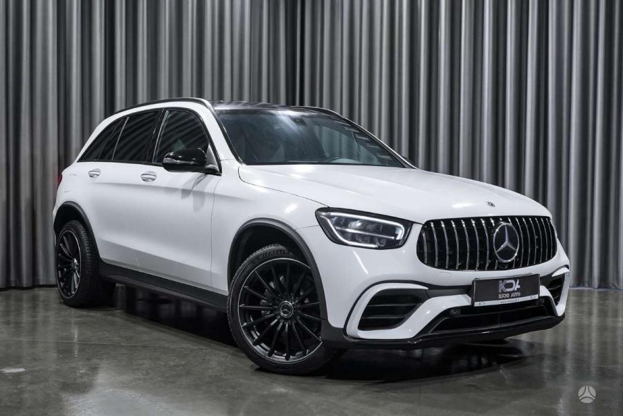 Balts Mercedes-Benz GLC 300 2020 Marijampole, ar dzinēja tilpumu 1.99 L un nobraukumu 81 tūkst. km par 27950 €, foto 1 vietnē AUTOMOTO.COM.LV