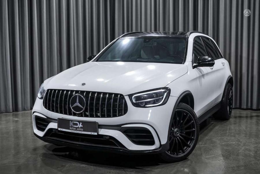 Balts Mercedes-Benz GLC 300 2020 Marijampole, ar dzinēja tilpumu 1.99 L un nobraukumu 81 tūkst. km par 27950 €, foto 4 vietnē AUTOMOTO.COM.LV
