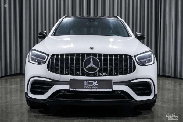 White Mercedes-Benz GLC 300 2020 in Marijampole, with an engine capacity of 2.00 L and mileage of 81 thousand km for 27950 €, photo 3 on AUTOMOTO.COM.LV