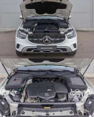 White Mercedes-Benz GLC 300 2020 in Kaunas, with an engine capacity of 1.95 L and mileage of 203 thousand km for 27999 €, photo 51 on AUTOMOTO.COM.LV