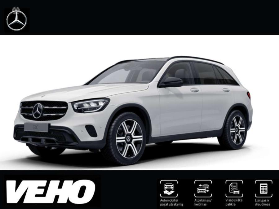 Balts Mercedes-Benz GLC 300 2021 Kauņa, ar dzinēja tilpumu 1.99 L un nobraukumu 92 tūkst. km par 36600 €, foto 1 vietnē AUTOMOTO.COM.LV