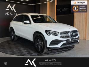 Белый Мерседес GLC 300 2022 в Каунас, объемом двигателя 1.99 л и пробегом 109 тыс. км за 31990 €, фото  на AUTOMOTO.COM.LV
