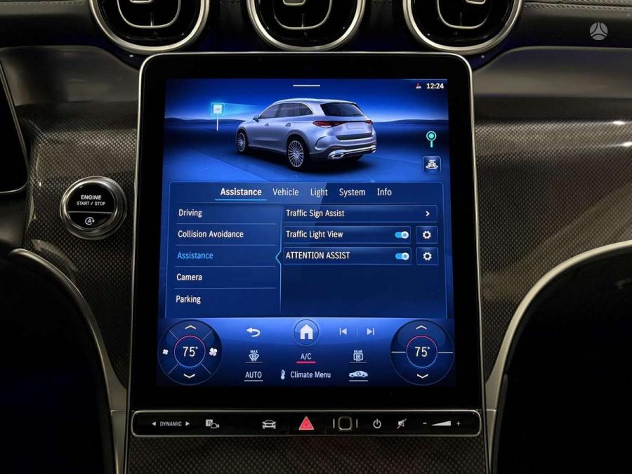 Белый Мерседес GLC 300 2023 в Вильнюс, объемом двигателя 2.00 л и пробегом 34 тыс. км за 52900 €, фото 29 на AUTOMOTO.COM.LV