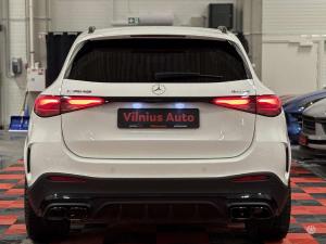 White Mercedes-Benz GLC 300 2023 in Vilnius, with an engine capacity of 2.00 L and mileage of 34 thousand km for 49999 €, photo 5 on AUTOMOTO.COM.LV