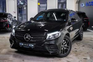 Black Mercedes-Benz GLC 350 2017 in Kaunas, with an engine capacity of 2.99 L and mileage of 205 thousand km for 29950 €, photo 4 on AUTOMOTO.COM.LV