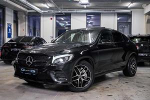 Black Mercedes-Benz GLC 350 2017 in Kaunas, with an engine capacity of 2.99 L and mileage of 205 thousand km for 29950 €, photo 5 on AUTOMOTO.COM.LV