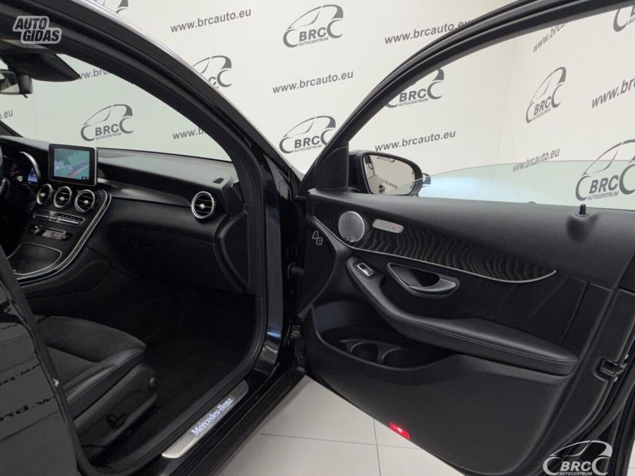 Черный Мерседес GLC 350 2017 в Авиженяй, объемом двигателя 2.00 л и пробегом 221 тыс. км за 24900 €, фото 9 на AUTOMOTO.COM.LV