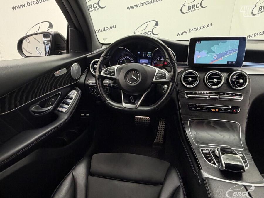 Черный Мерседес GLC 350 2017 в Авиженяй, объемом двигателя 2.00 л и пробегом 221 тыс. км за 24900 €, фото 16 на AUTOMOTO.COM.LV
