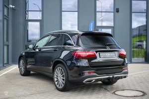 Black Mercedes-Benz GLC 350 2017 in Kaunas, with an engine capacity of 2.99 L and mileage of 208 thousand km for 22950 €, photo 9 on AUTOMOTO.COM.LV