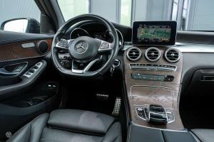 Black Mercedes-Benz GLC 350 2017 in Kaunas, with an engine capacity of 2.99 L and mileage of 208 thousand km for 22950 €, photo 18 on AUTOMOTO.COM.LV