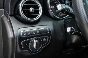 Black Mercedes-Benz GLC 350 2017 in Kaunas, with an engine capacity of 2.99 L and mileage of 208 thousand km for 22950 €, photo 31 on AUTOMOTO.COM.LV
