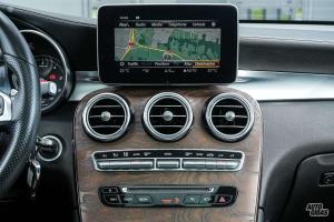 Black Mercedes-Benz GLC 350 2017 in Kaunas, with an engine capacity of 3.00 L and mileage of 208 thousand km for 22950 €, photo 21 on AUTOMOTO.COM.LV