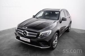 Melns Mercedes-Benz GLC 350 2017 Tallina, ar dzinēja tilpumu 2.00 L un nobraukumu 197 tūkst. km par 17499 €, foto  vietnē AUTOMOTO.COM.LV