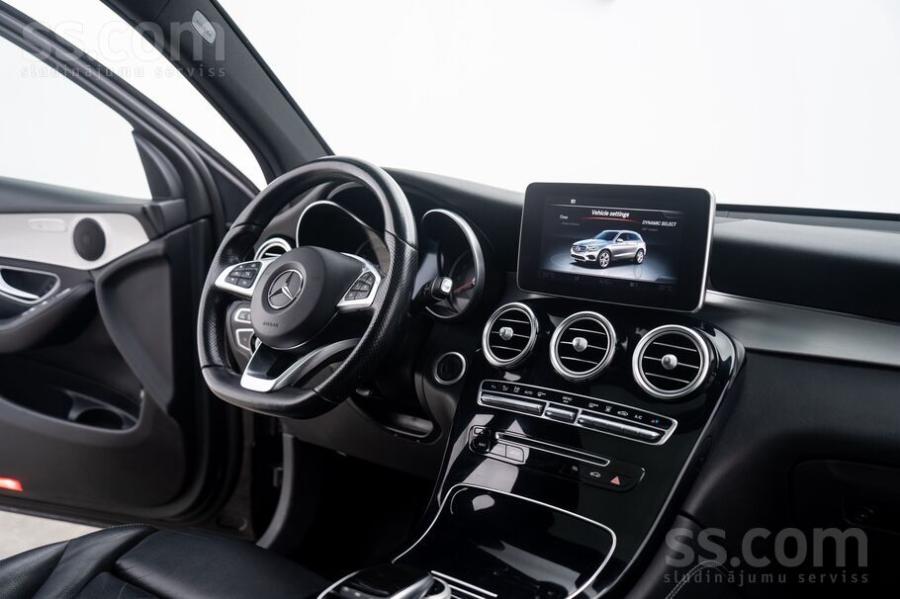 Melns Mercedes-Benz GLC 350 2017 Tallina, ar dzinēja tilpumu 2.00 L un nobraukumu 197 tūkst. km par 17499 €, foto 14 vietnē AUTOMOTO.COM.LV