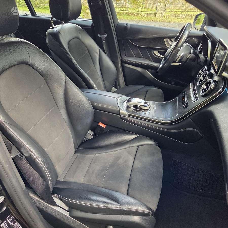 Melns Mercedes-Benz GLC 350 2017 Kauņa, ar dzinēja tilpumu 1.99 L un nobraukumu 229 tūkst. km par 16750 €, foto 12 vietnē AUTOMOTO.COM.LV