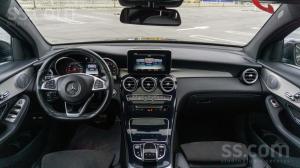 Black Mercedes-Benz GLC 350 2017 in Riga, with an engine capacity of 2.00 L and mileage of 231 thousand km for 22990 €, photo 13 on AUTOMOTO.COM.LV