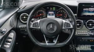 Black Mercedes-Benz GLC 350 2017 in Riga, with an engine capacity of 2.00 L and mileage of 231 thousand km for 22990 €, photo 15 on AUTOMOTO.COM.LV