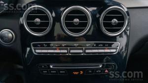 Black Mercedes-Benz GLC 350 2017 in Riga, with an engine capacity of 2.00 L and mileage of 231 thousand km for 22990 €, photo 17 on AUTOMOTO.COM.LV