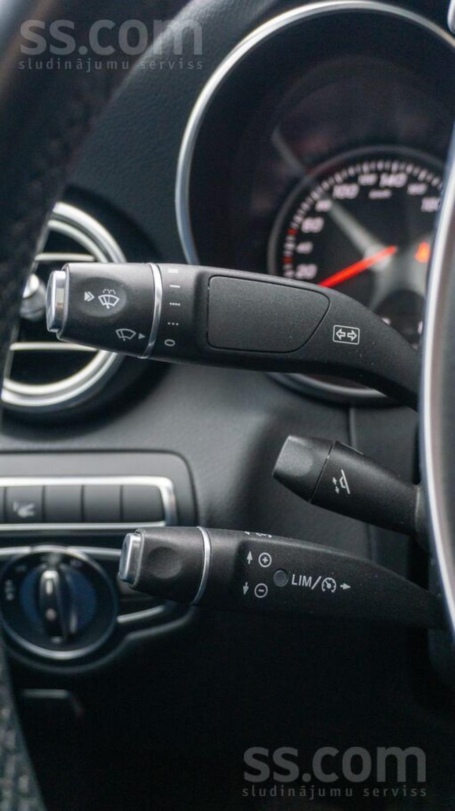 Black Mercedes-Benz GLC 350 2017 in Riga, with an engine capacity of 2.00 L and mileage of 231 thousand km for 22990 €, photo 22 on AUTOMOTO.COM.LV