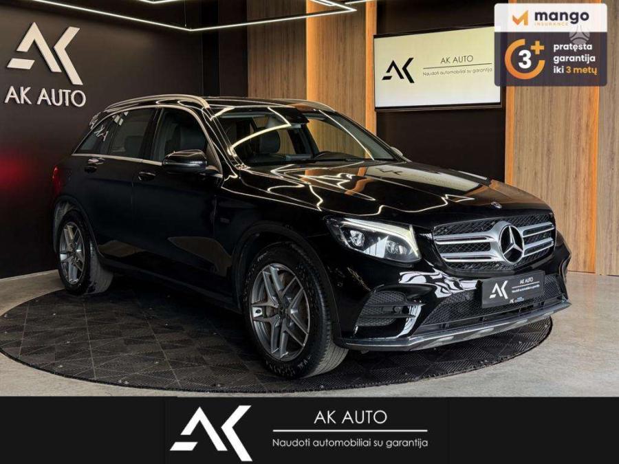 Melns Mercedes-Benz GLC 350 2018 Kauņa, ar dzinēja tilpumu 1.99 L un nobraukumu 155 tūkst. km par 20490 €, foto 1 vietnē AUTOMOTO.COM.LV