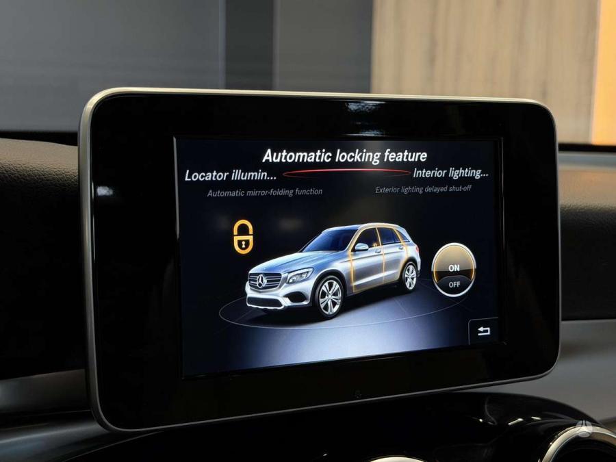 Melns Mercedes-Benz GLC 350 2018 Kauņa, ar dzinēja tilpumu 1.99 L un nobraukumu 158 tūkst. km par 20490 €, foto 33 vietnē AUTOMOTO.COM.LV