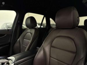 Black Mercedes-Benz GLC 350 2018 in Vilnius, with an engine capacity of 1.99 L and mileage of 191 thousand km for 20500 €, photo 16 on AUTOMOTO.COM.LV